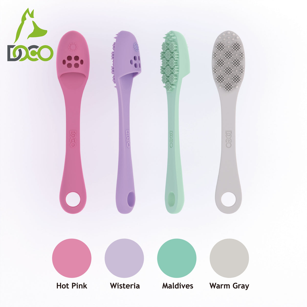 DOCO® Silicone Toothbrush – www.docopet.com